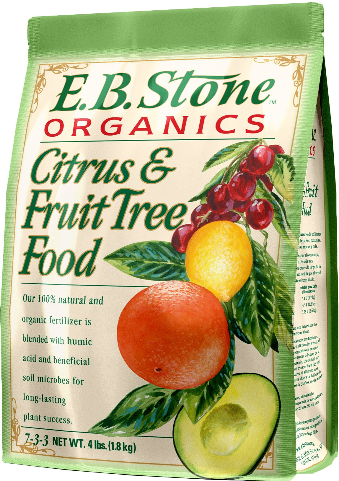 E.B. Stone Organics Citrus & Fruit Tree Food 7-3-3 – Armstrong Garden ...