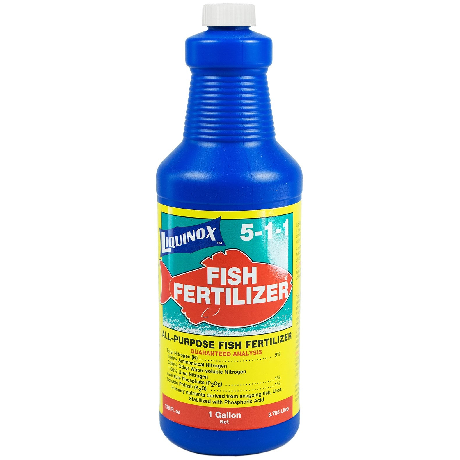 Liquinox™ Fish Fertilizer All-Purpose Fish Liquid Fertilizer 5-1-1 Qua ...
