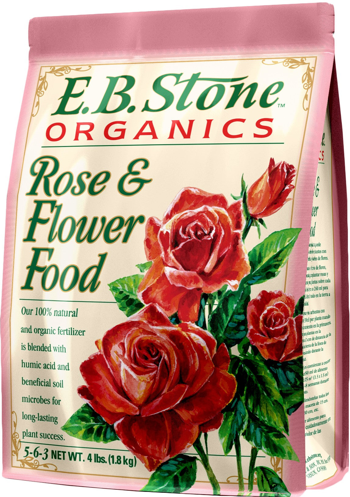 E.B. Stone Organics Rose & Flower Food 5-6-3 – Armstrong Garden Centers