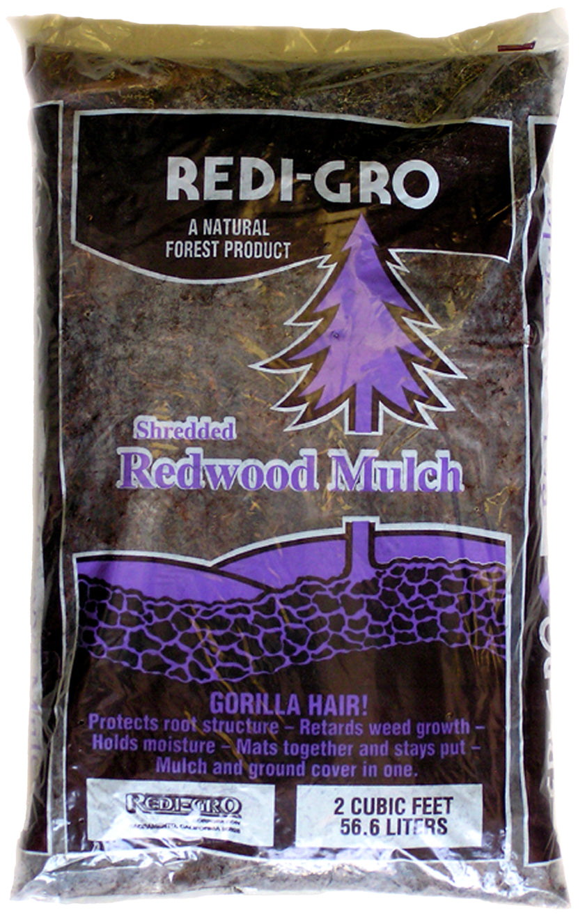 Redi-Gro Shredded Redwood Mulch – Armstrong Garden Centers