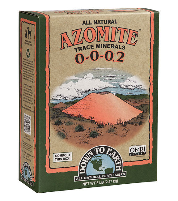 Down To Earth AZOMITE Fertilizer - 5 lb – Armstrong Garden Centers