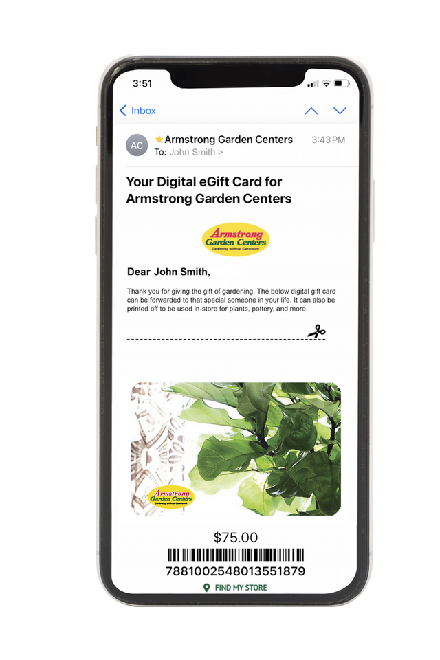 Giftcards – Armstrong Garden Centers