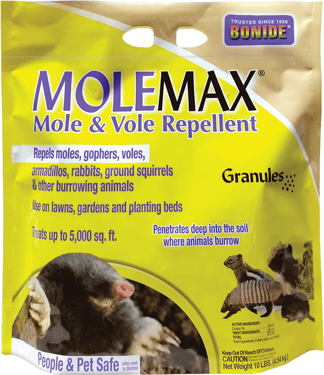 MoleMax? Mole & Vole Repellent Granules - 10 lbs – Armstrong Garden Centers