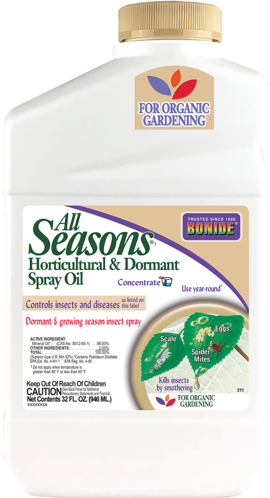 All Seasons® Horticultural Oil Concentrate - 32 oz – Armstrong Garden ...