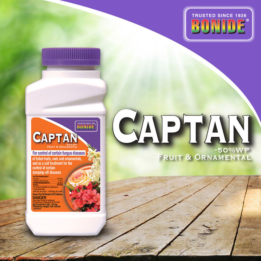 Captan® Fruit & Ornamental WP - 8 oz – Armstrong Garden Centers